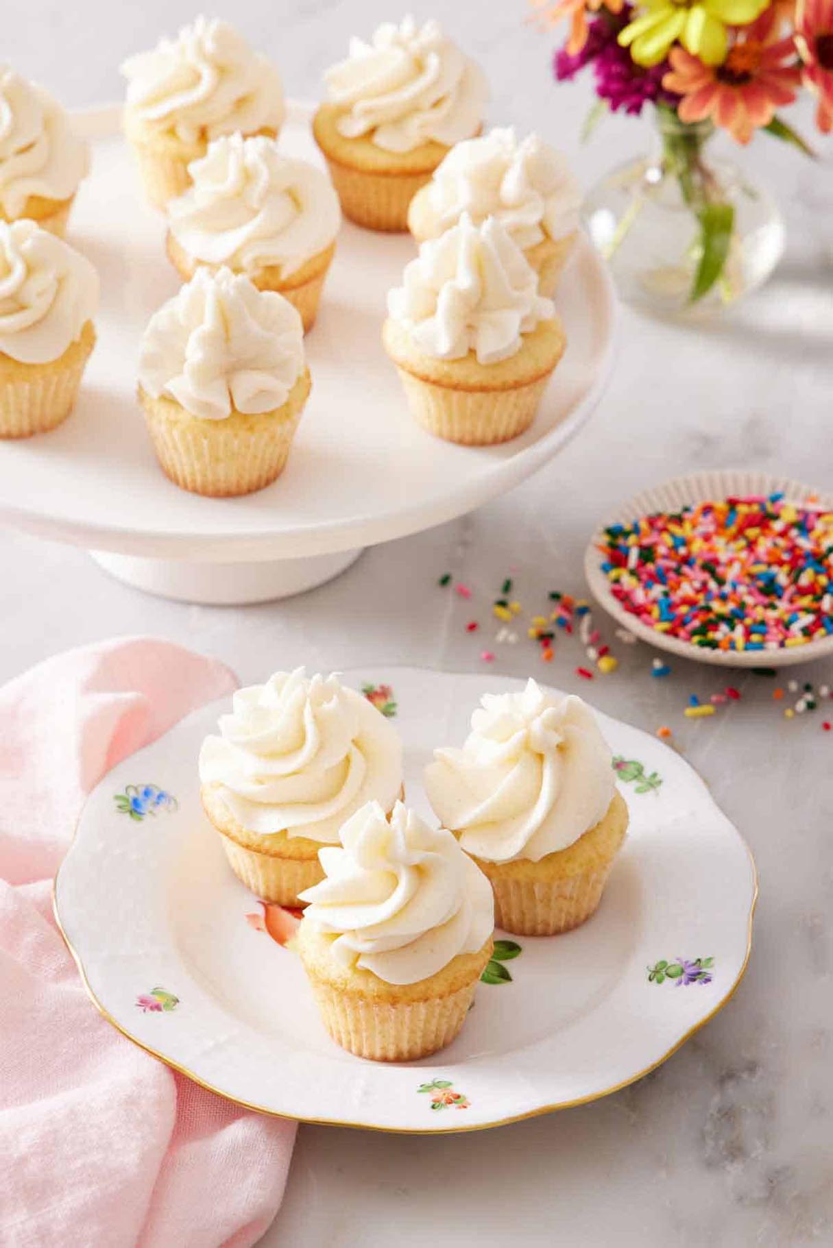 15 Mini Cupcakes - Vanilla cupcakes, Chocolate Mini Cupcakes and More